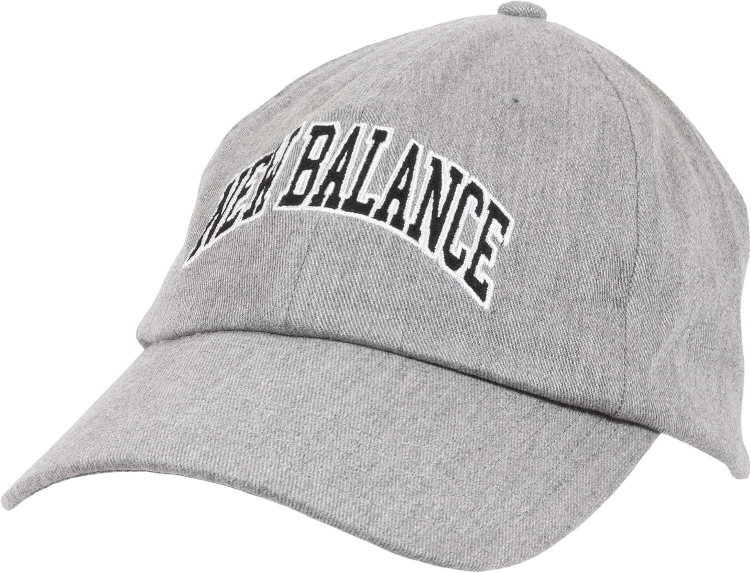 New Balance Men's and Women's Logo 6-Panel Curved Brim Hat, Athletic ...