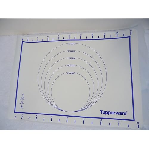 the Tupperware Silicone Wonders Sugar and Berry Bliss Pastry Baking Mat ...