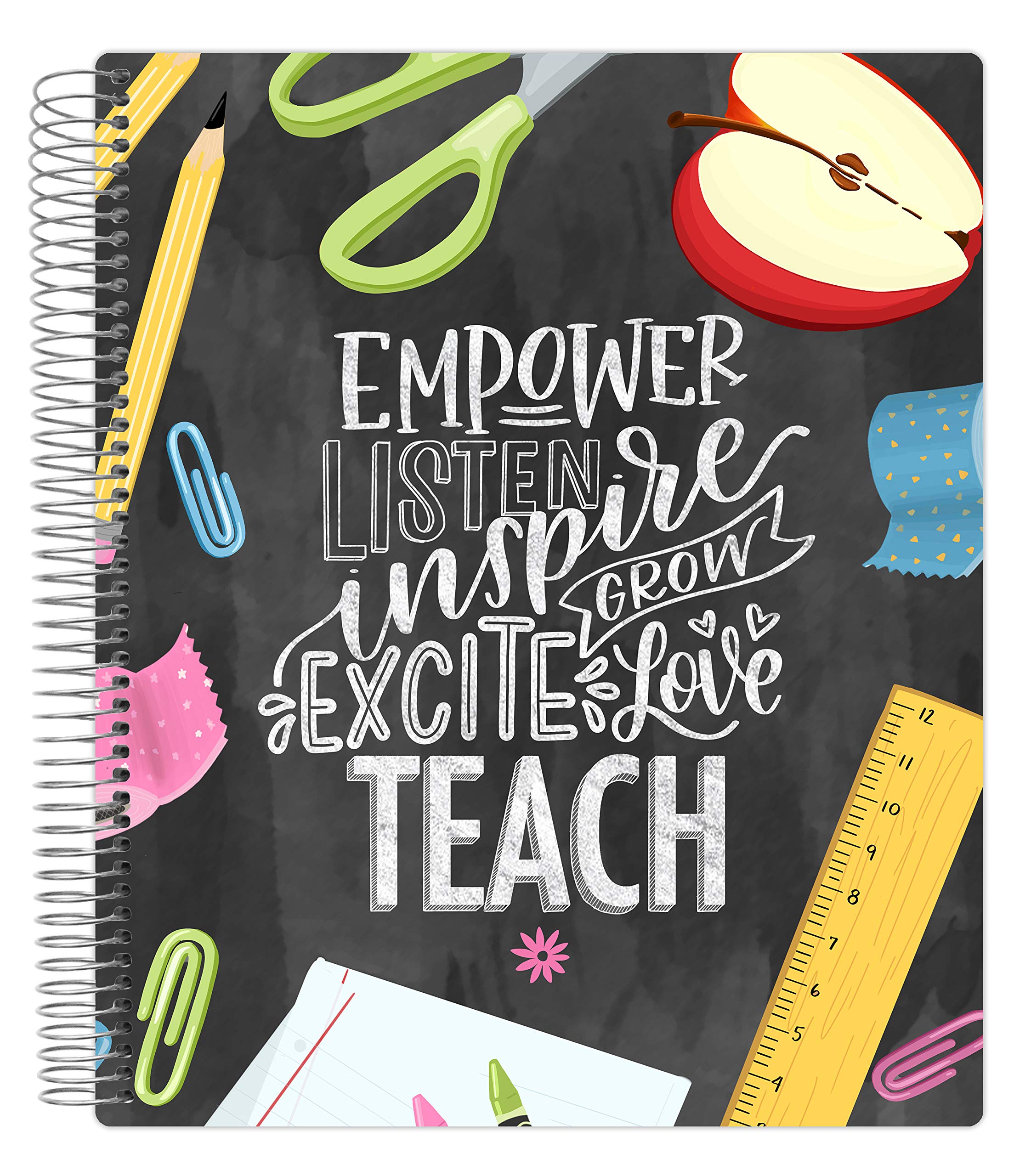 bloom daily planners Undated Academic Year Teacher Planner & Calendar ...