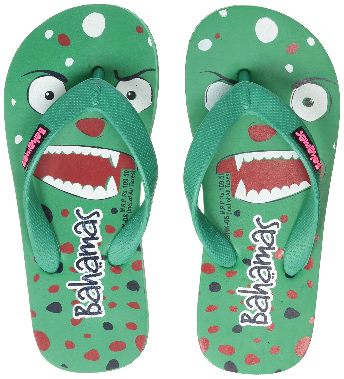 Buy BAHAMAS Unisex Multicolour Slippers-1 Kids UK (33 EU) (BHK008C ...