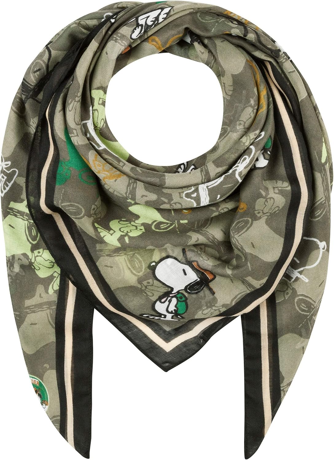 CODELLO Tuch Peanuts khaki Onesize: Amazon.de: Bekleidung