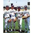 Amazon.com: Perfect Posters and Pics Los LA Dodgers 1970's Infield ...