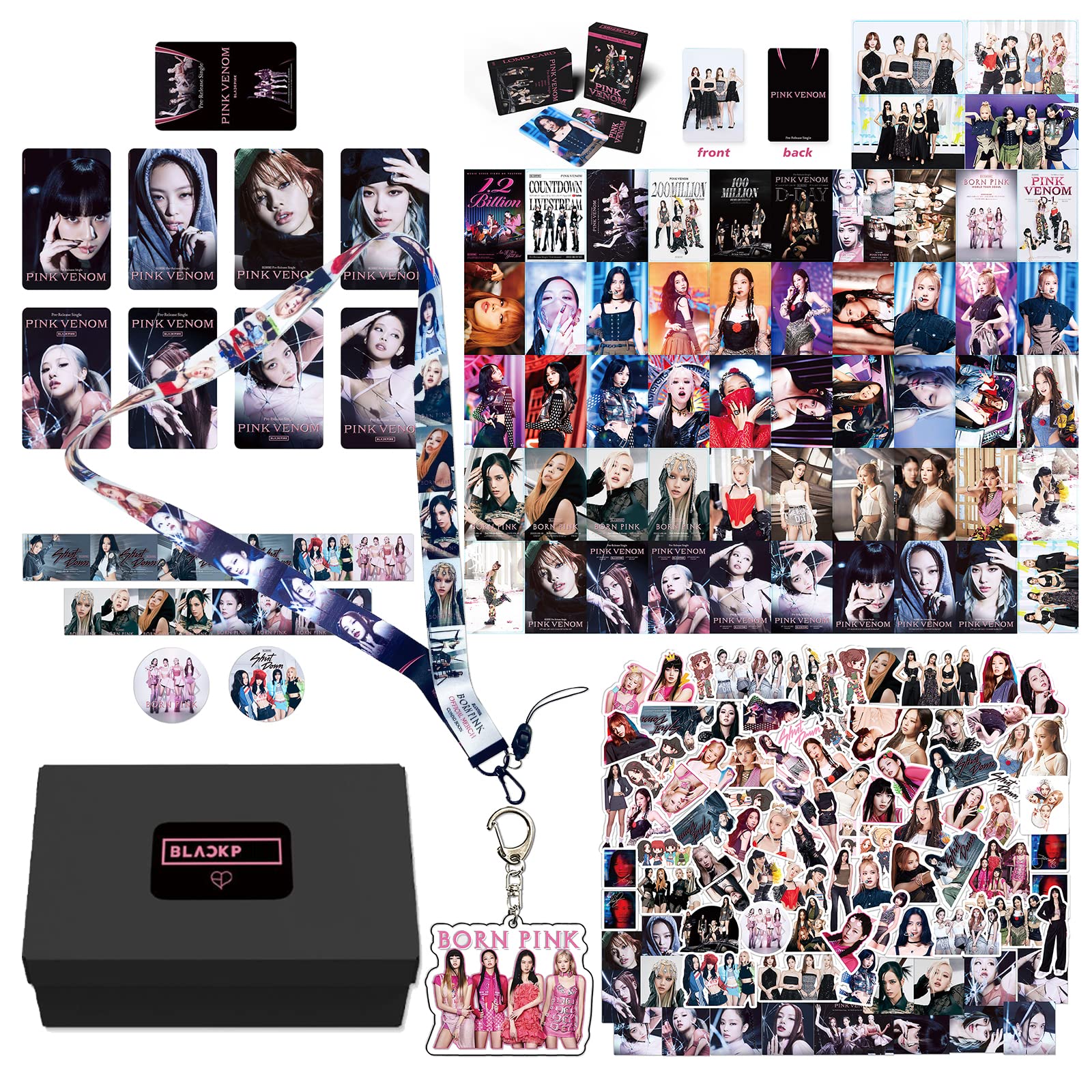 Mua 159 Pcs Born Pink Album Gift Box Set Blink Fans Gift Merchandise ...