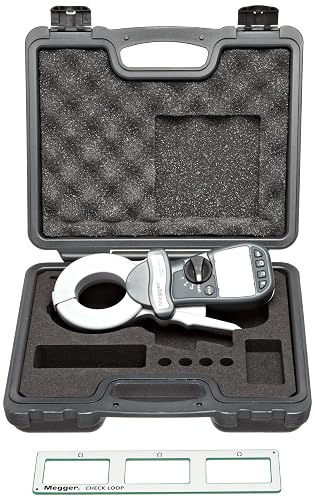 Megger DET14C Digital Earth Test Clamp-On Ground Resistance Meter, with ...