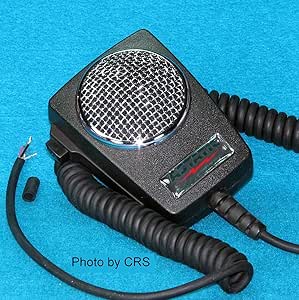 Amazon.com: Astatic 302-D104M6B Amplified Ceramic Power CB Microphone ...