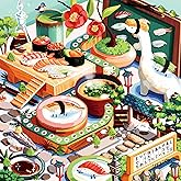 Amazon.com: Pintoo Jigsaw Puzzles 500 Piece for Adults - Nyangsongi - Let's Go On a Picnic ...