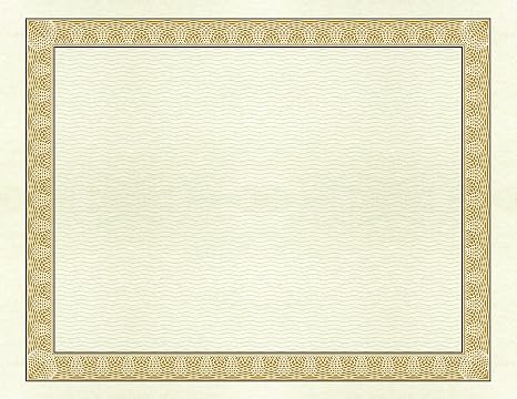 Geographics Parchment Paper Certificates, 8.5 x 11 Inches, Natural ...