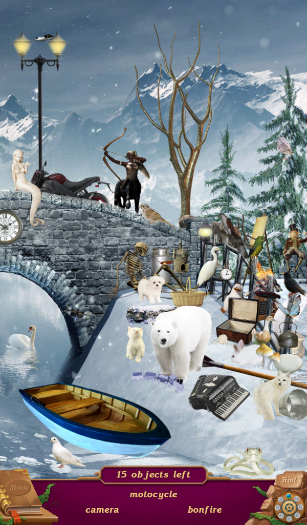 Hidden Objects Winter Magic & 3 puzzle games:Amazon.ca:Appstore for Android
