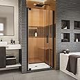 DreamLine Elegance-LS 39 3/4 - 41 3/4 in. W x 72 in. H Frameless Pivot ...