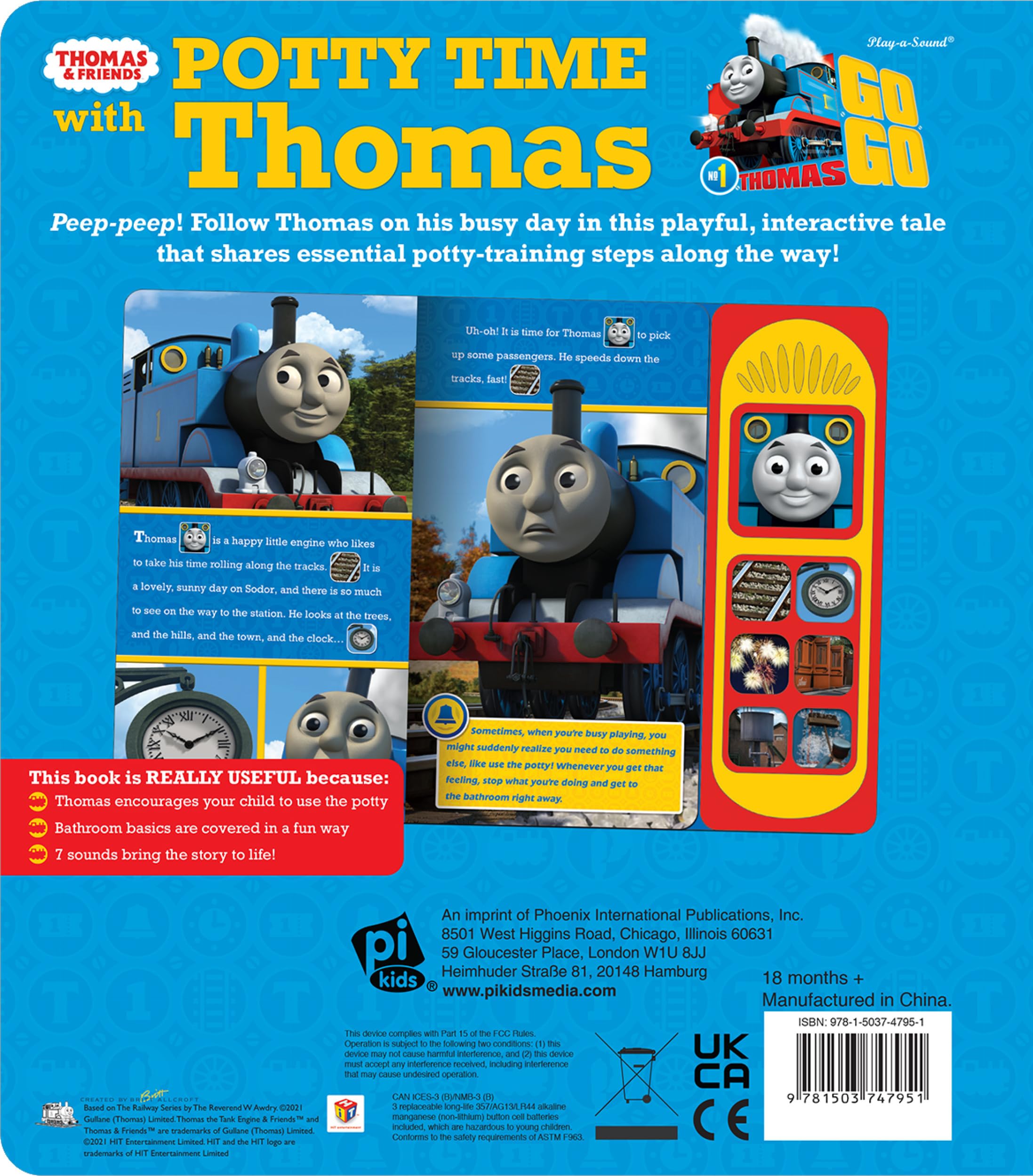 Mua Thomas & Friends - Potty Time with Thomas - PI Kids (Play-A-Sound ...