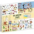 Amazon.com: Sticker Coloring Books for Kids Ages 4-8: Reusable 700 ...