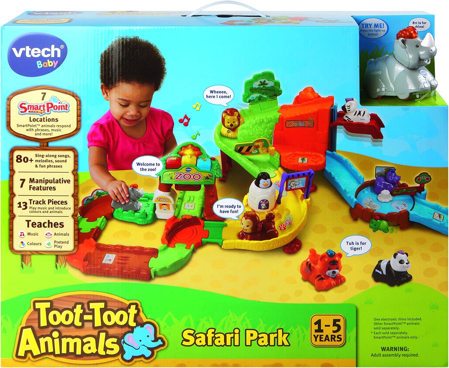 VTech Baby Toot-Toot Animals Safari Park – BigaMart