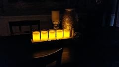 Amazon.com: Flameless Flickering LED Candles 3" X 4" with 10-Key Remote ...