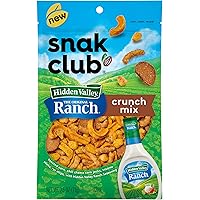 Amazon.com: Snak Club Crunch Mix with Hidden Valley Ranch Seasoning ...