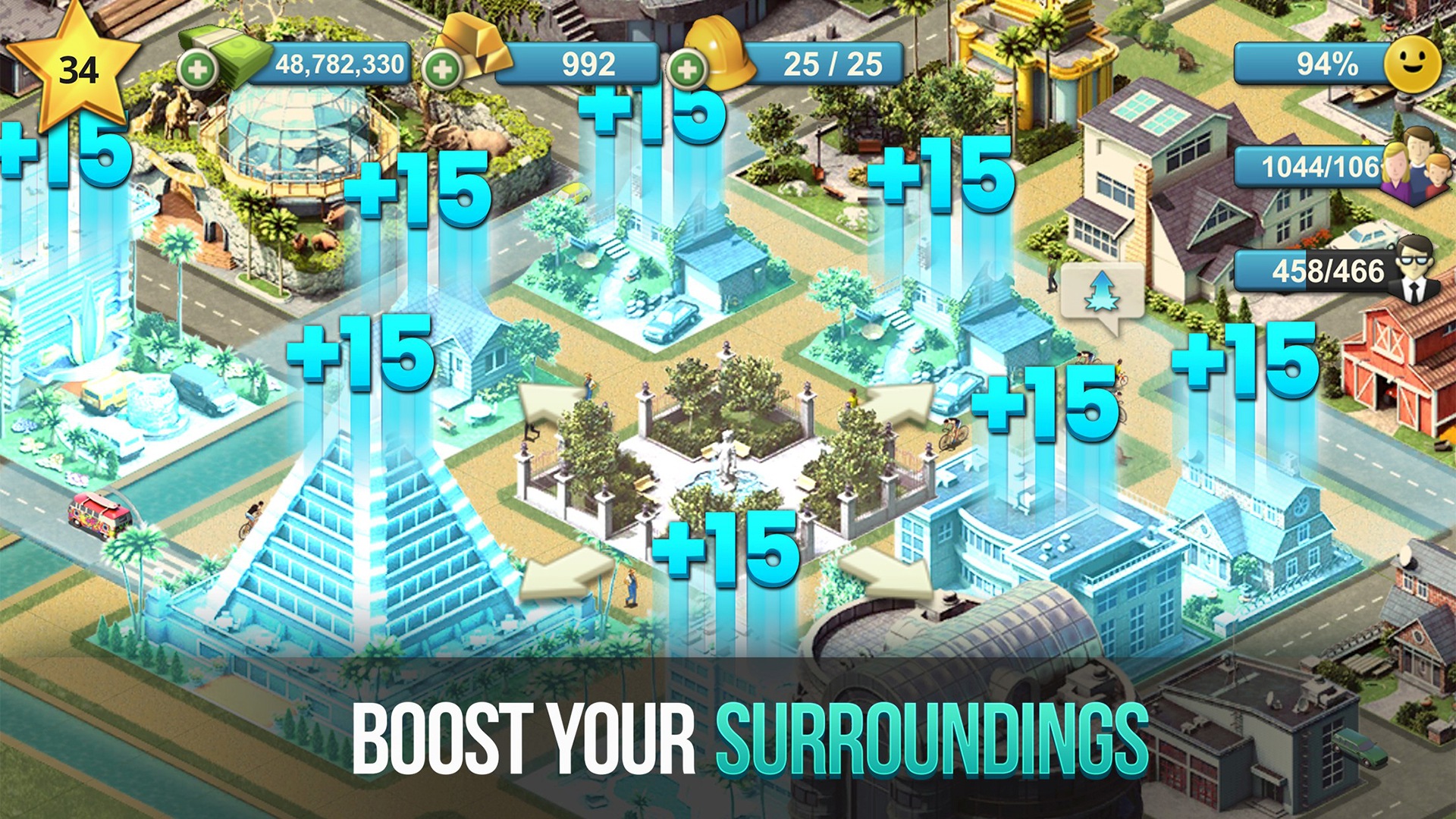 Amazon.com: City Island 4 - Town Simulation: Village Builder: Appstore ...