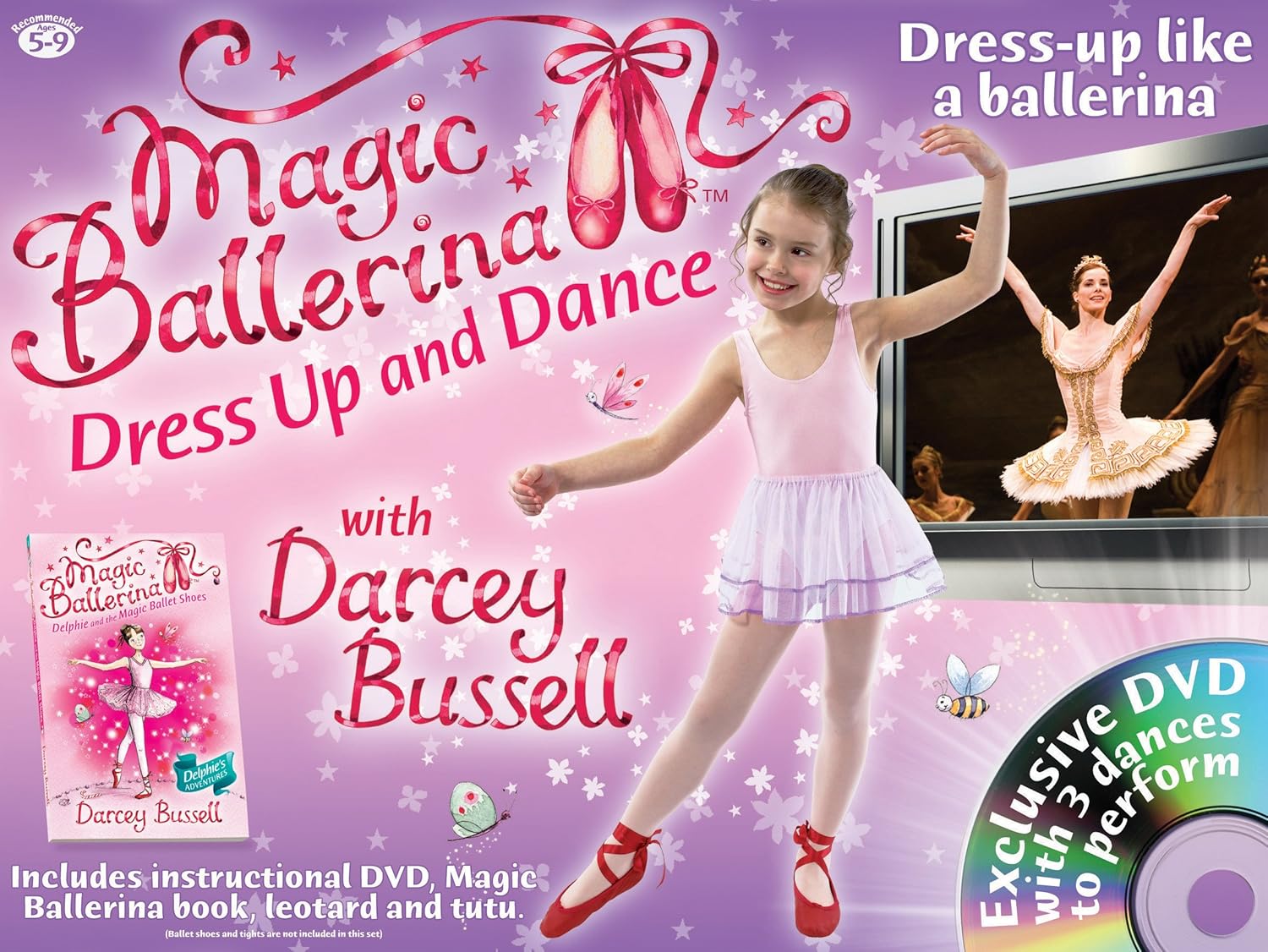 Magic Ballerina Dress Up and Dance Set: Amazon.co.uk: Toys & Games