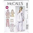 Amazon.com: McCall's Patterns M6472 Misses' Tops, Gown, Shorts and ...