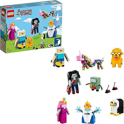LEGO 21308 Adventure Time Toy, Creative role-playing Set: Amazon.co.uk ...