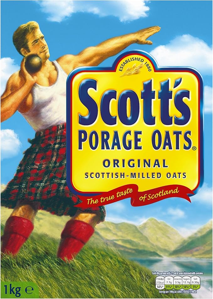 Scott's Original Porage Oats, 1 kg: Amazon.co.uk: Prime Pantry