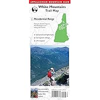 AMC Map: Presidential Range: White Mountains Trail Map (Adventure ...