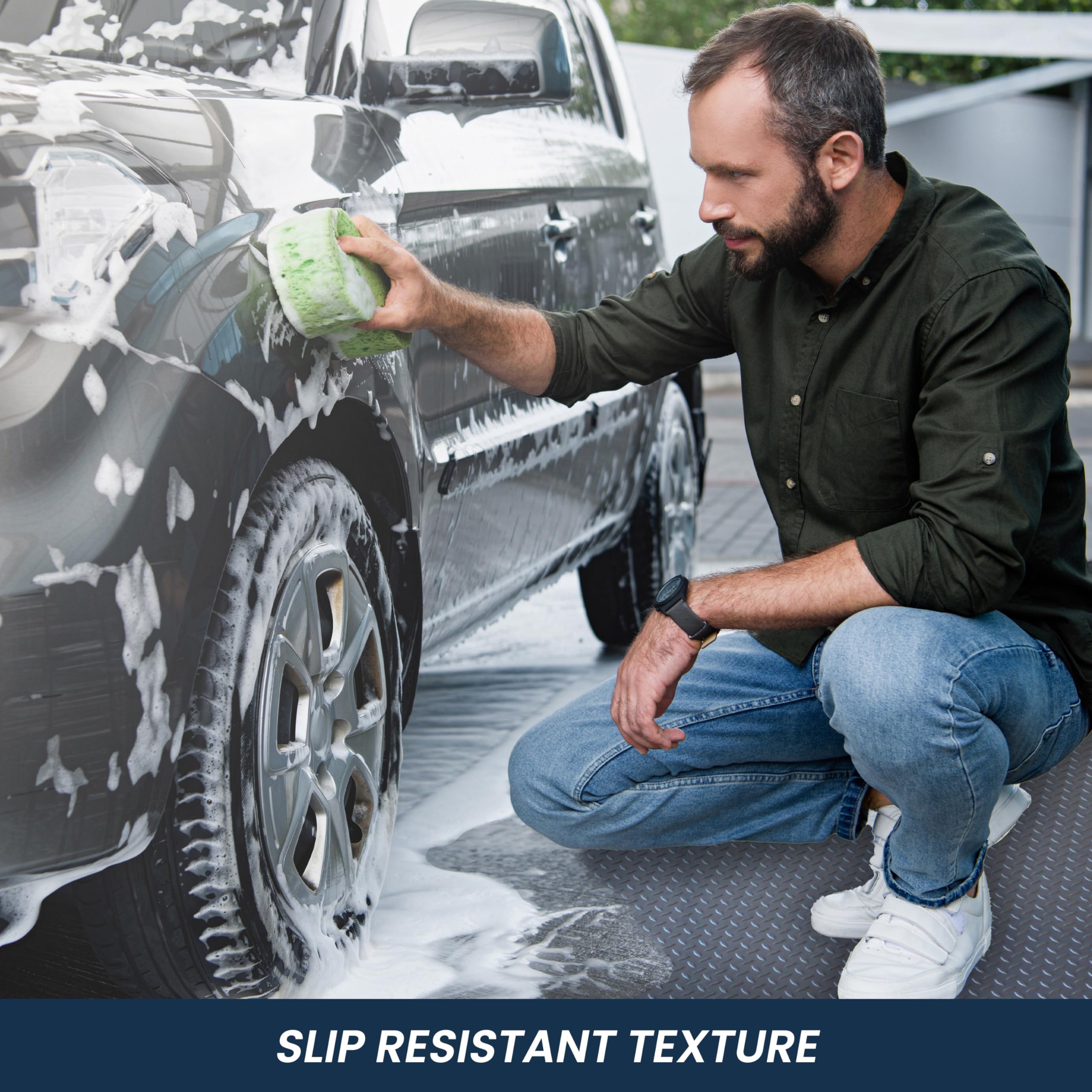 Mua IncStores Standard Grade Nitro Garage Flooring (5' x 12', Diamond ...