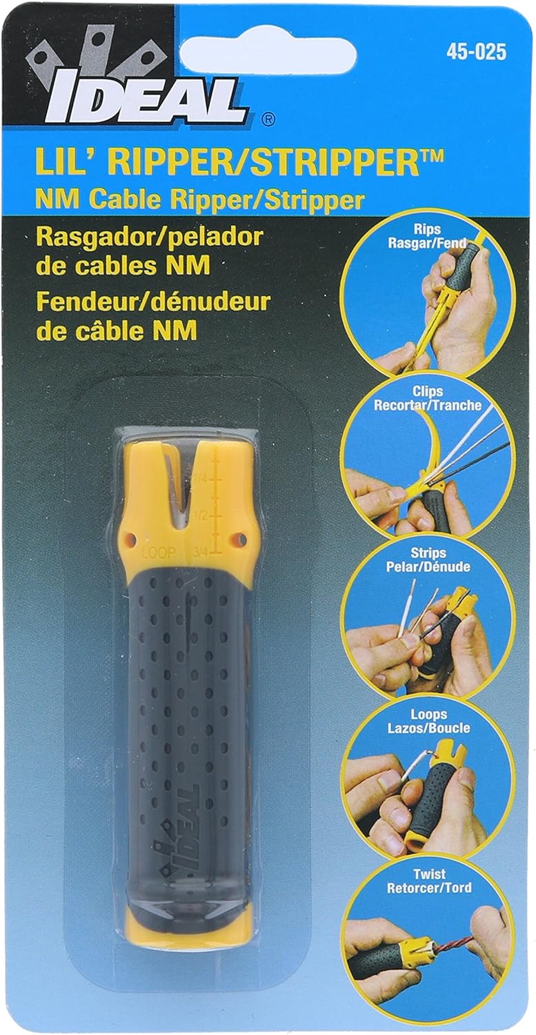 Ideal Industries 45-025 Lil’ Ripper Wire Stripper, Wire Strippers ...