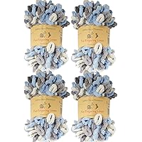 Amazon.com: JubileeYarn Fun Finger Loops Yarn - Polyester Jumbo Loop ...