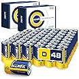 Amazon.com: Allmax D Maximum Power Alkaline Batteries (48 Count ...