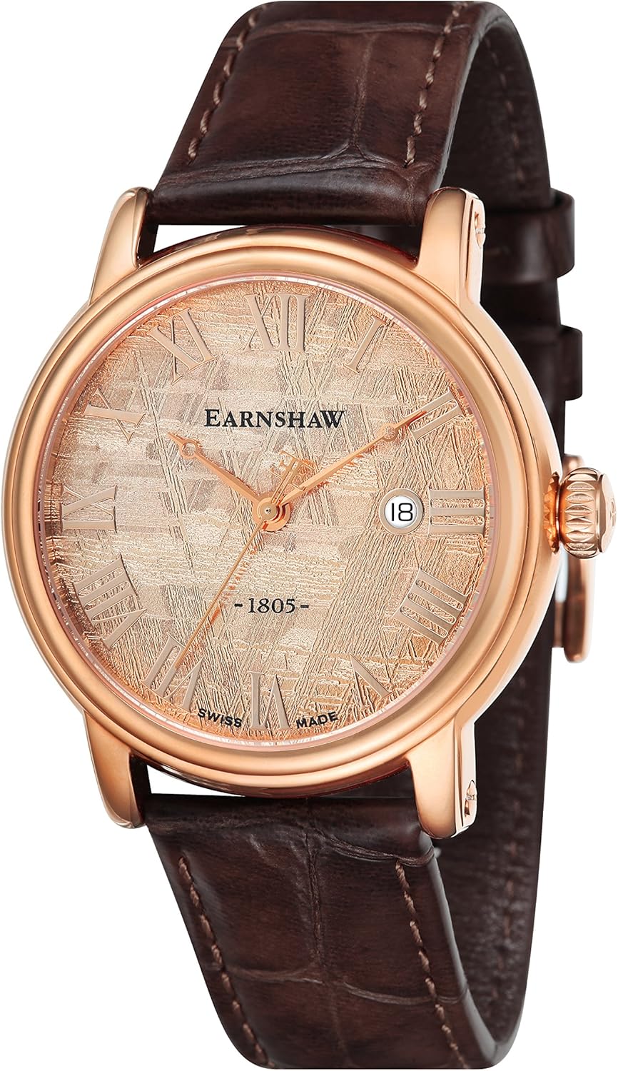 Thomas Earnshaw Men's Swiss Made Limited Edition Quartz Watch with Rose ...