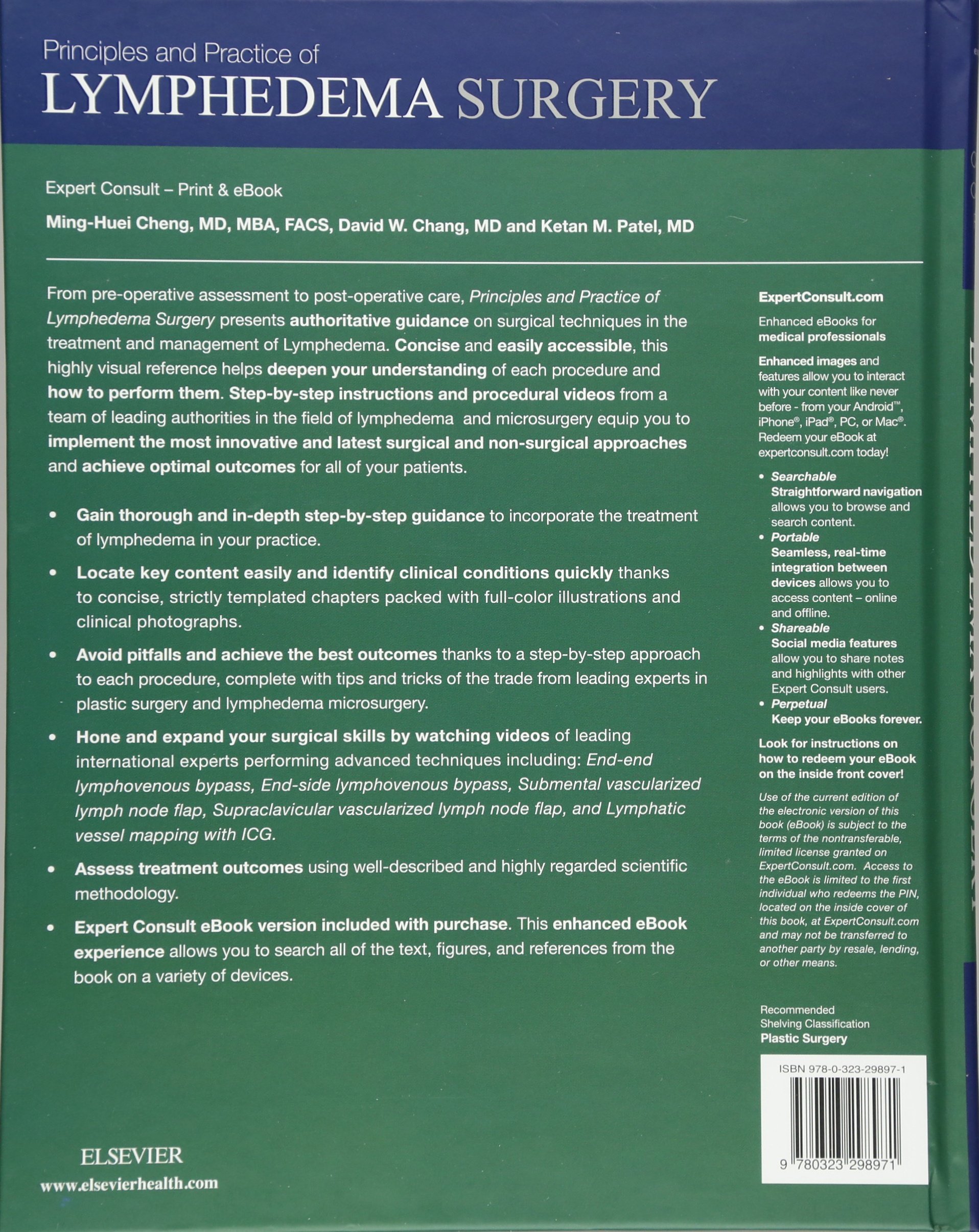 Principles and Practice of Lymphedema Surgery | Pricepulse