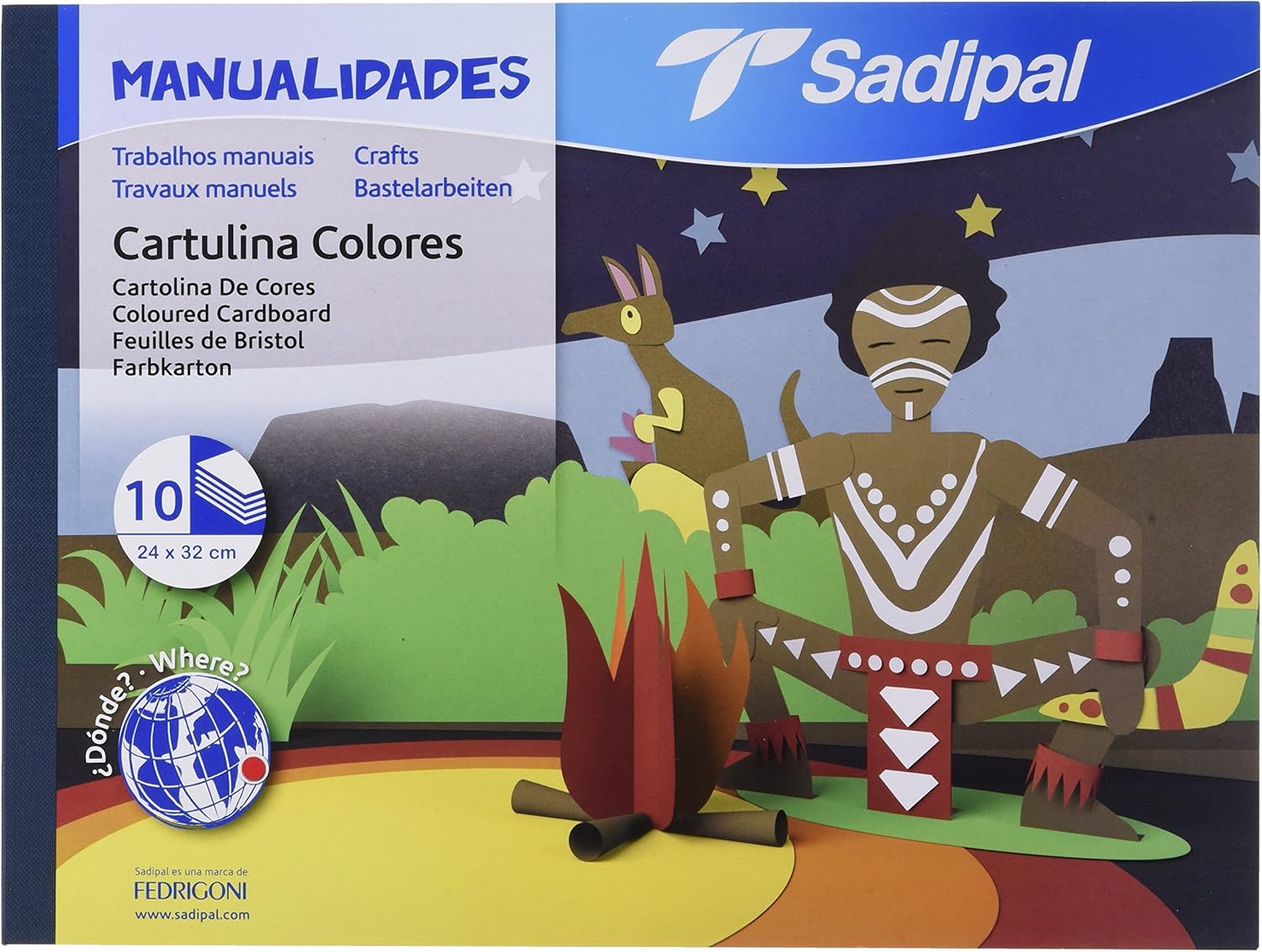 Sadipal 5980 Craft Card 10 Sheets – BigaMart