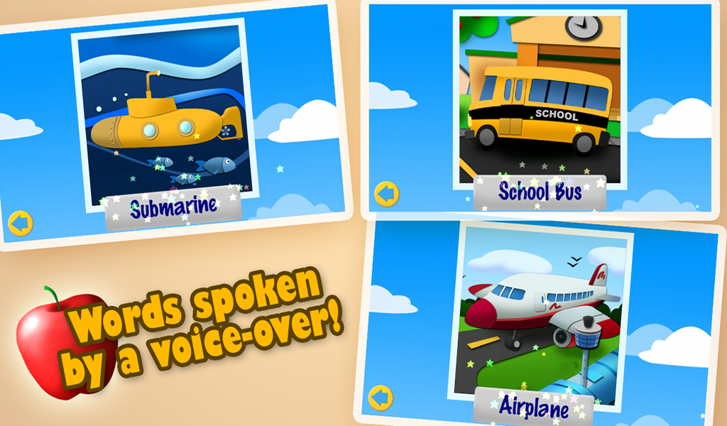 Rompecabezas de los medios de transporte 123 - Divertido juego ...