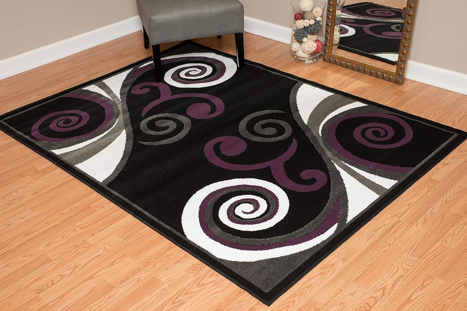 Amazon.com: Designer Home Soft Transitional Indoor Modern Area Rug ...