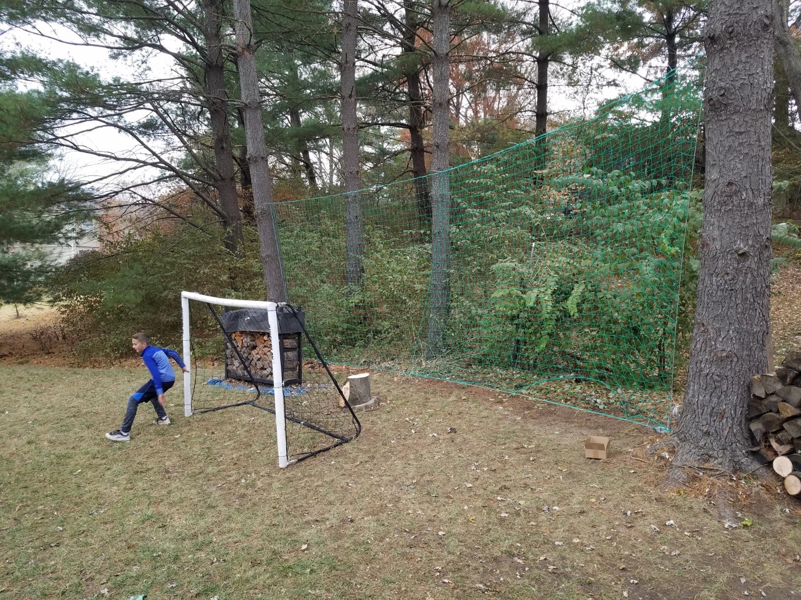$9/mo - Finance Aoneky Soccer Backstop Net, 10 Ft High, Sports Practice ...