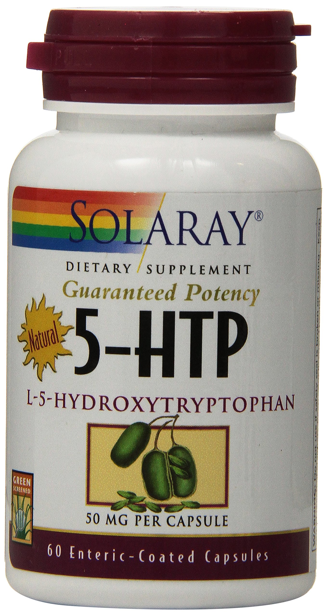 Amazon.com: Solaray® L-Theanine 200mg w/Green Tea Leaf 100mg ...