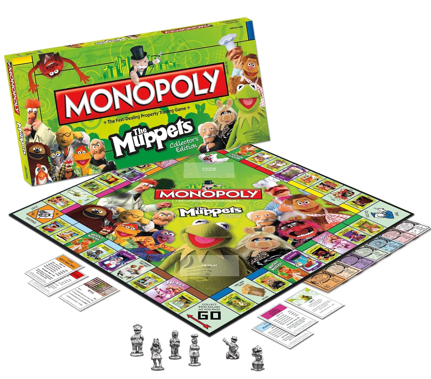 Board Games Monopoly The Muppets USAOPOLY Inc MN004 016 Board Games Puzzles Misc Product Cards 