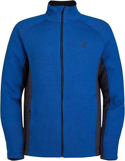 Spyder Active Sports Men's Constant Full Zip Mid-Weight Mock Neck ...