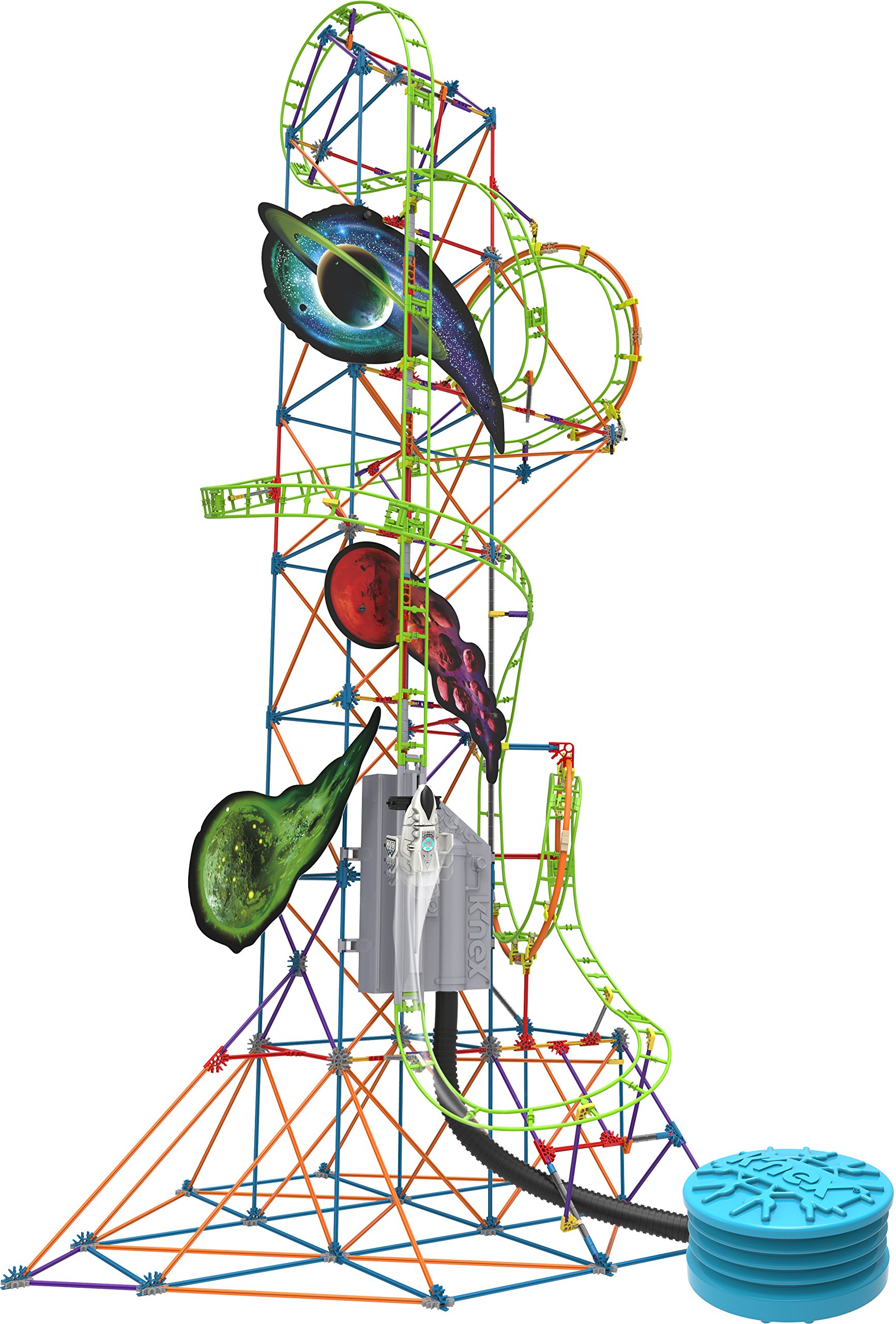 K'NEX Thrill Rides Lunar Launch Roller Coaster Building Set | Pricepulse