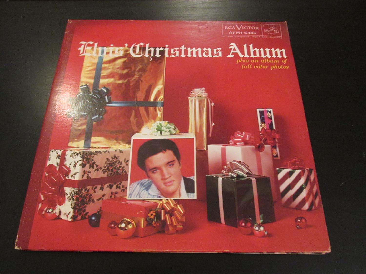 Elvis Presley - Elvis' Christmas Album LP - RCA Victor - AFM1 5486 ...