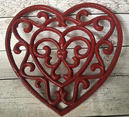 Amazon.com: Heart Trivet Wall Décor: Handmade
