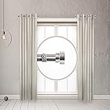 Amazon.com: Rod Desyne 1.5" Side Curtain Rod, 12-20 inch (Set of 2 ...
