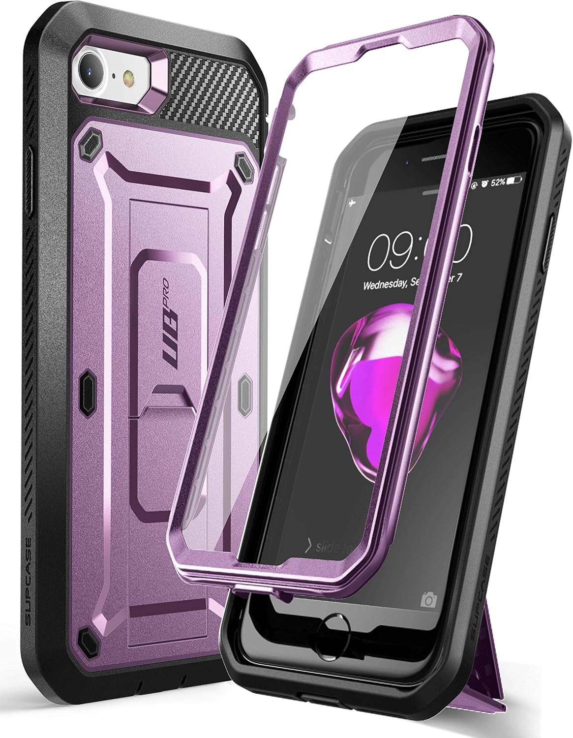 SUPCASE Stand Phone Case w/ Screen Cover New For iPhone SE 2nd Gen ...