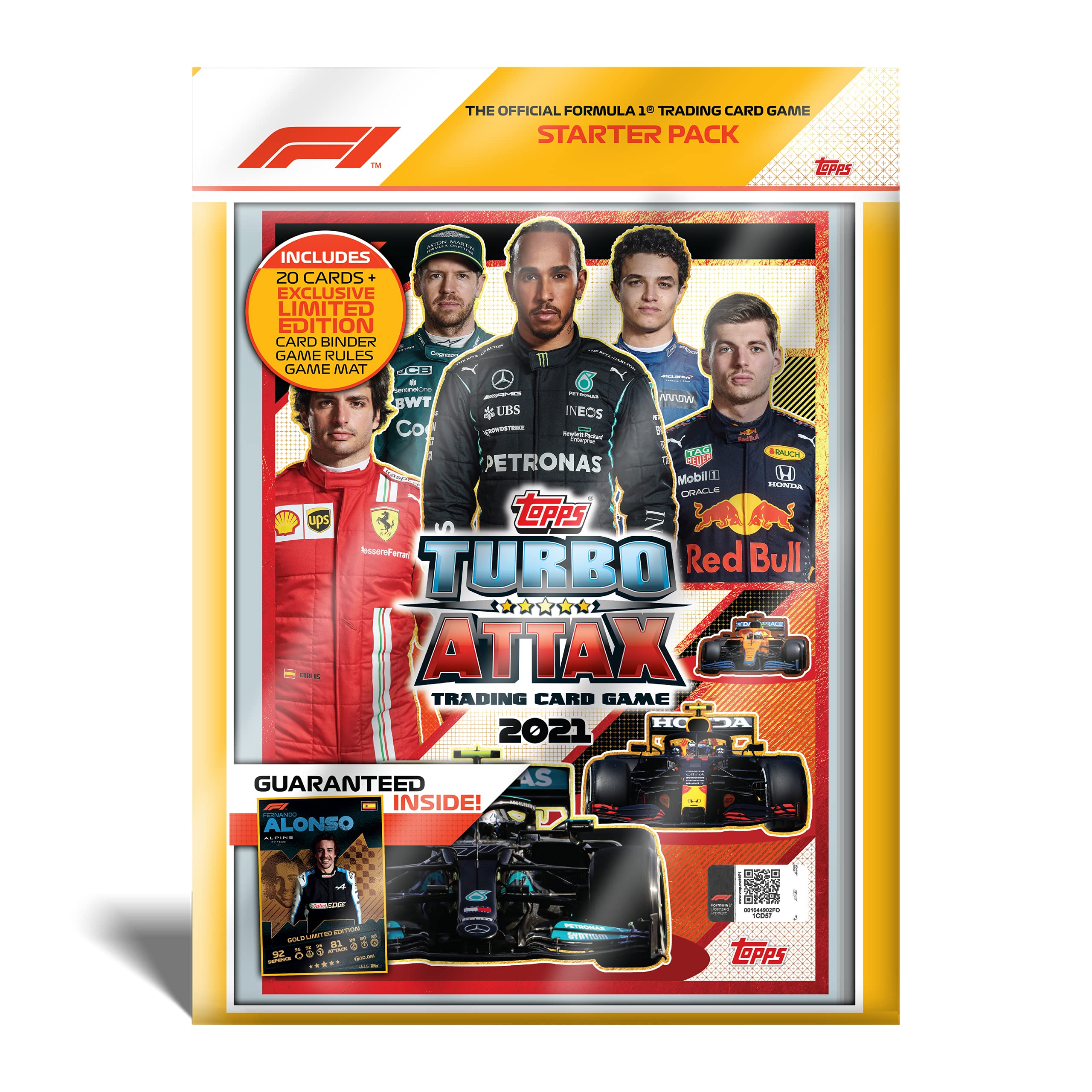 Mua Topps F1 Card Turbo Attack Season 2021-2022 Starter Pack F1 Turbo ...