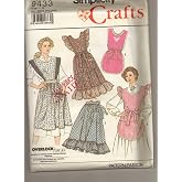 Amazon.com: Simplicity 4282 Sew Pattern MISSES' APRONS 6 Styles VINTAGE ...