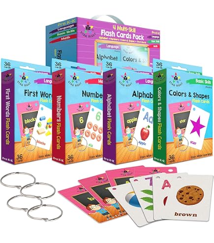 Learn To Read Kindergarten Flash Cards Playskool Flash Cards Value Pack ...
