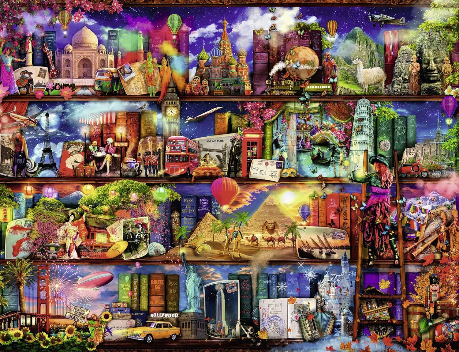 I like these because I feel I get a bunch of mini puzzles in one. 1000 ...