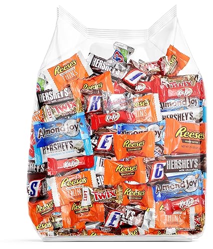 Halloween Hershey Bulk Chocolate Candy Individually Wrapped - 5 LB Box ...