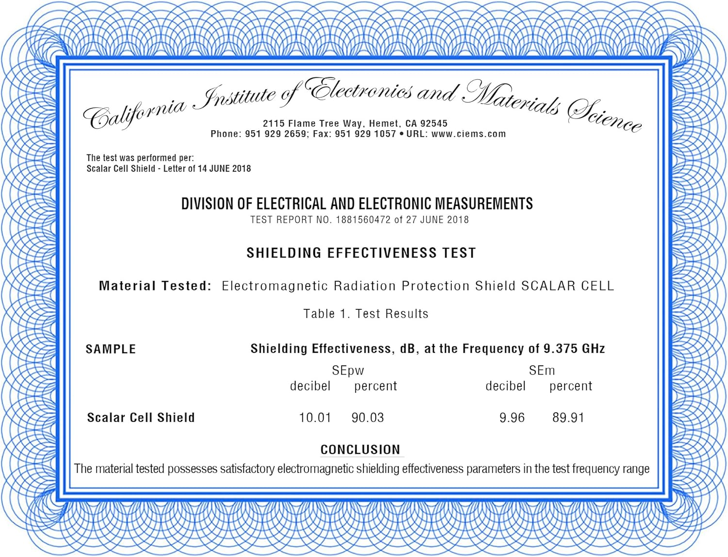 EMF Protection CELL PHONE Radiation Protection Tesla Technology: EMF ...