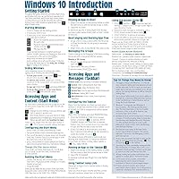 Amazon.com: Windows 10 Introduction Quick Reference Guide (Cheat Sheet ...