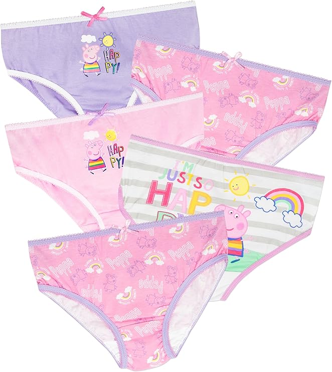 Peppa Pig - Bragas 6-7 Años: Amazon.es: Ropa y accesorios
